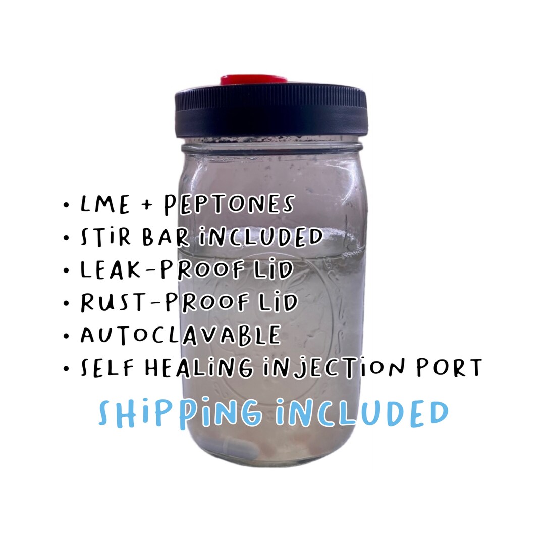 Liquid Culture Jar Sterile for Mushroom Growing - Etsy