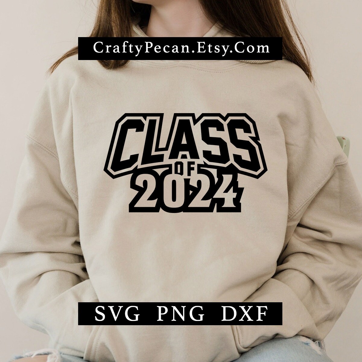 Class of 2024 Svg Png Dxf, Graduation Svg, High School Svg, High School ...