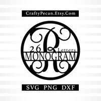 Monogram Svg - Etsy