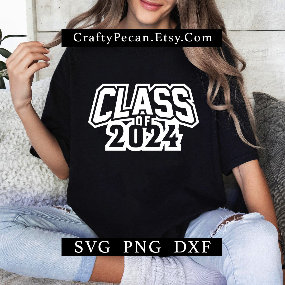 Class of 2024 Svg Png Dxf, Graduation Svg, High School Svg, High School ...