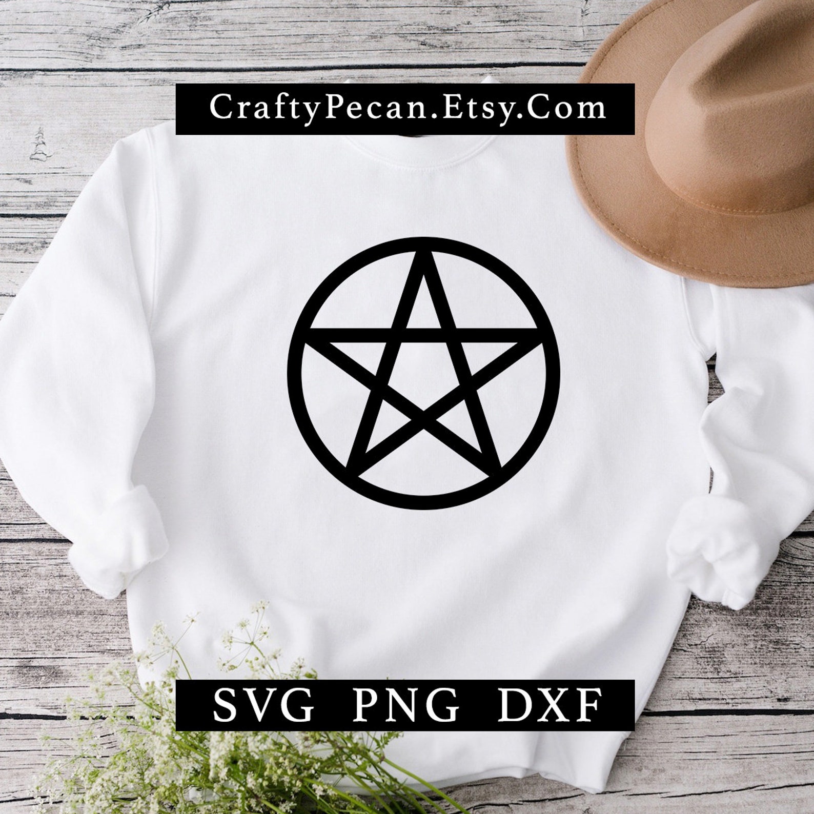 Pentacle Svg, Pentagram Svg, Star in Circle Svg, Star Svg, Tarot Svg ...