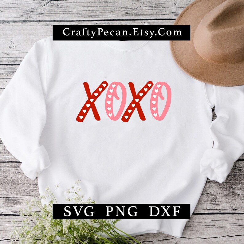 XOXO Svg, Valentines Day Svg, Kiss Svg, Love Svg Dxf Cut Files, Xoxo ...