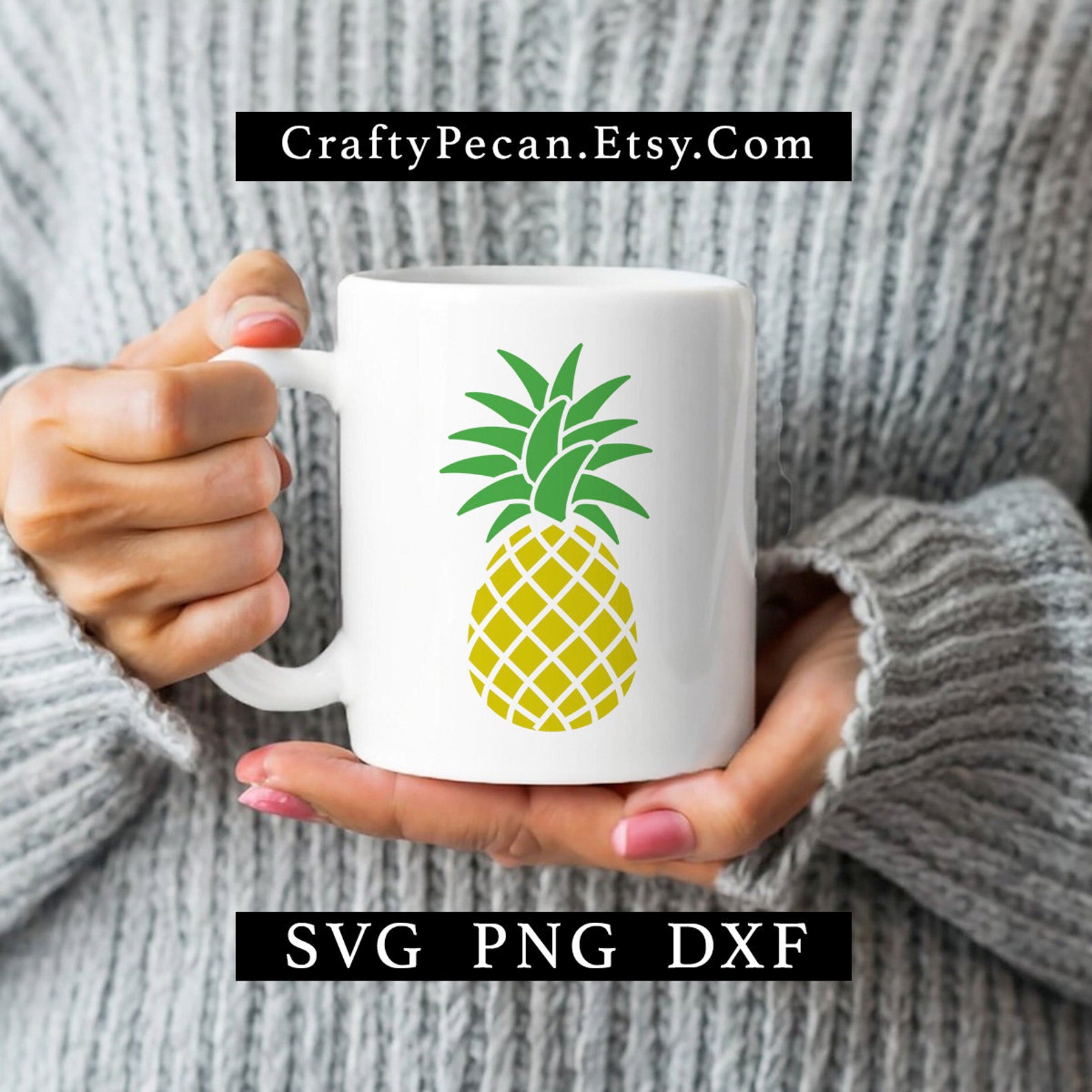 Pineapple Svg Png Dxf Files Ananas Svg Pineapple Shirt Design Svg