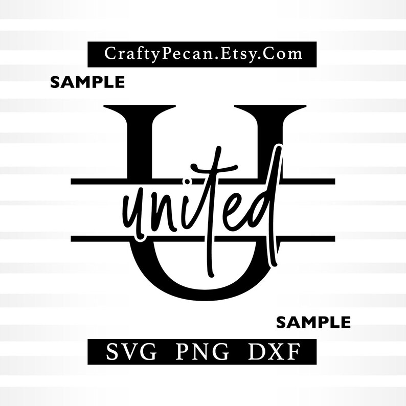 Split Monogram Svg, Split Alphabet Letters Svg, Monogram Font Svg Dxf ...