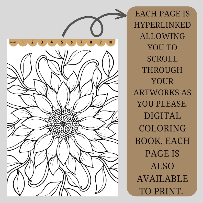 My Digital Coloring Book L Goodnotes Coloring Book L Intricate ...