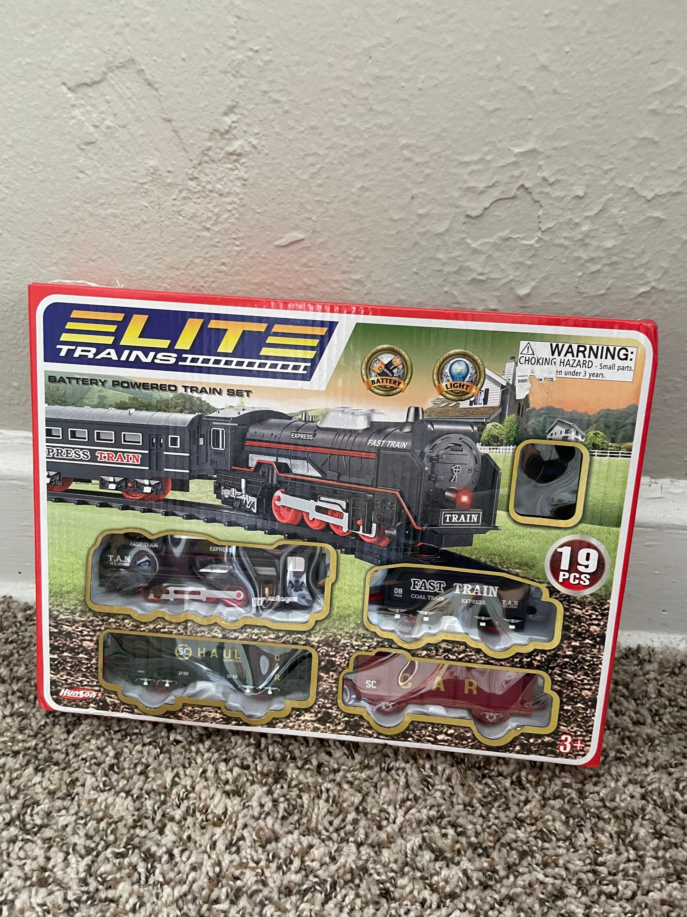 Battery Powered Train Set, Toys for Kids - Etsy