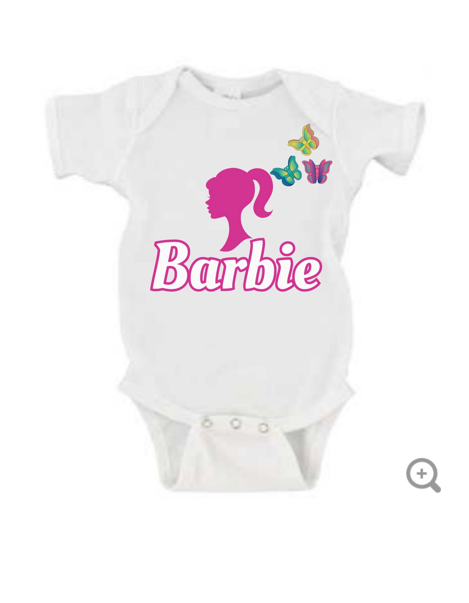 Baby Barbie Butterfly Onesie - Etsy