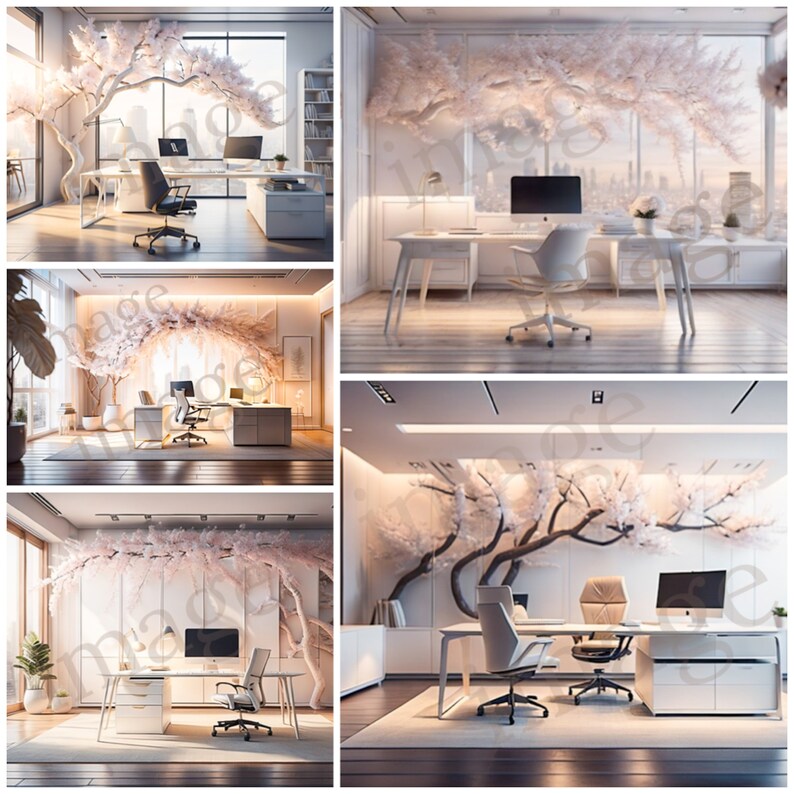 Virtual Background Zoom 20 Office Backgrounds in 8k Quality for Online ...