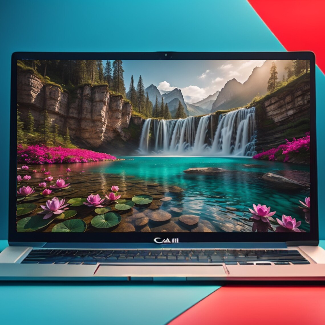 Waterfall 8k Background and Digital Wallpaper - Etsy