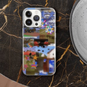 Weirdcore Phone Case Backrooms Creepy Goth Trippy Cover for iPhone 15 ...