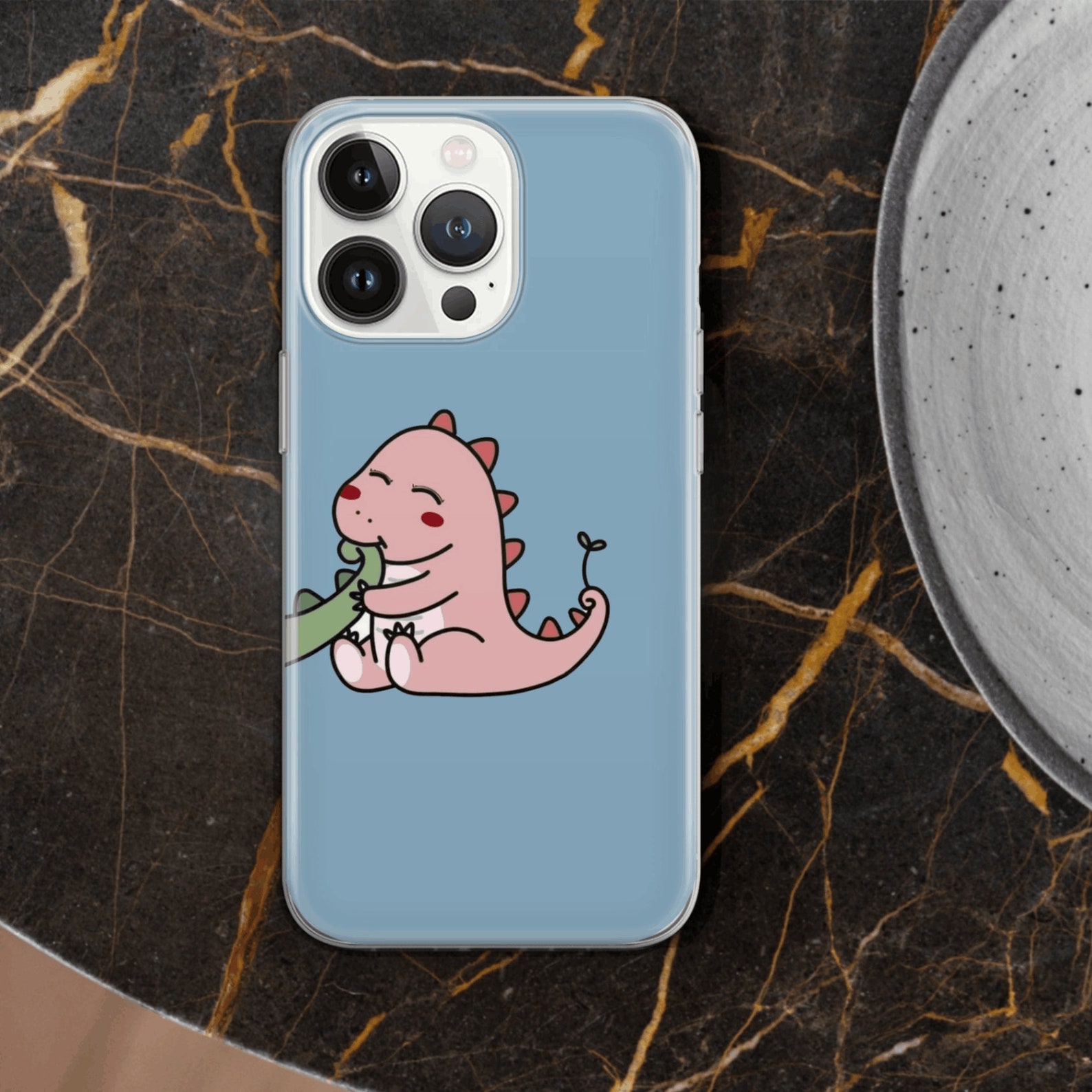 Cute Dinosaur Couple Matching Phone Case Matching Phone Cover Couple ...