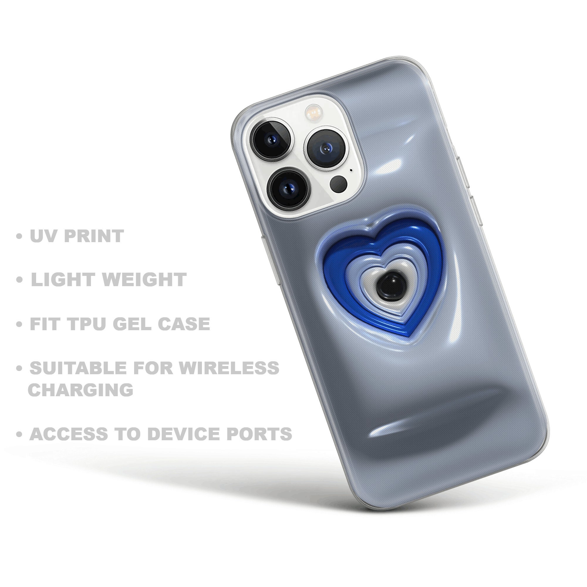 Greek Evil Eye Phone Case Evil Eyes Cover for iPhone 15 Pro Max, 14, 12 ...