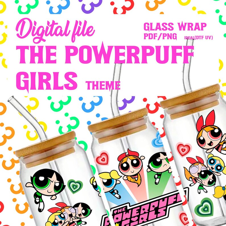 The Powerpuff Girls Wrap Png - Etsy