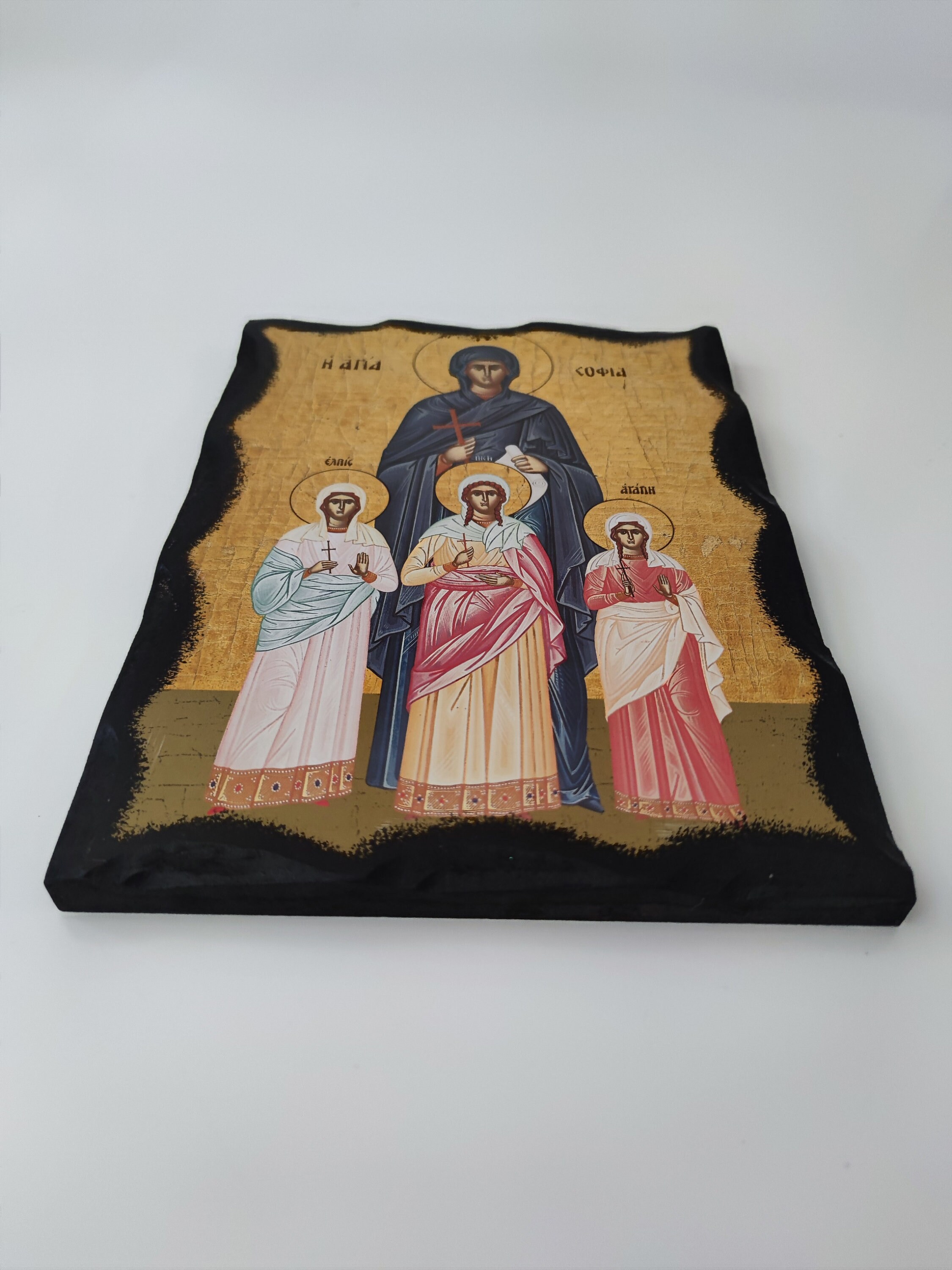Orthodox Christian Icon Saint Sophia Faith Hope Love - Etsy