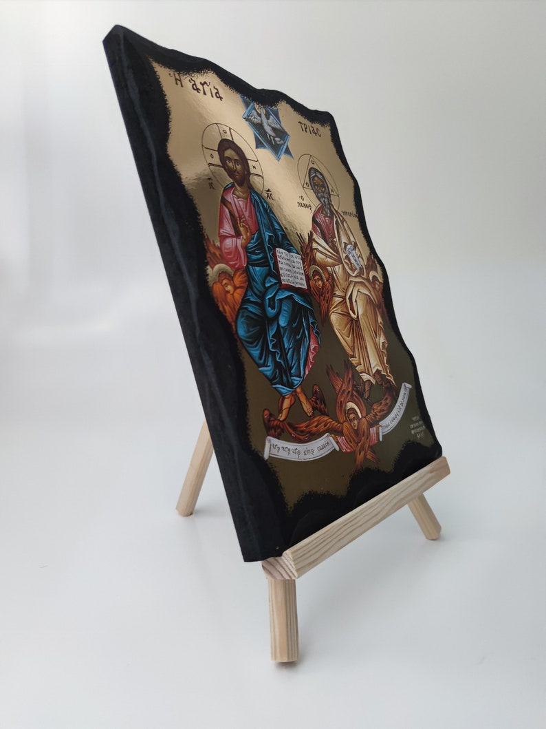 Orthodox Christian Icon the Holy Trinity - Etsy