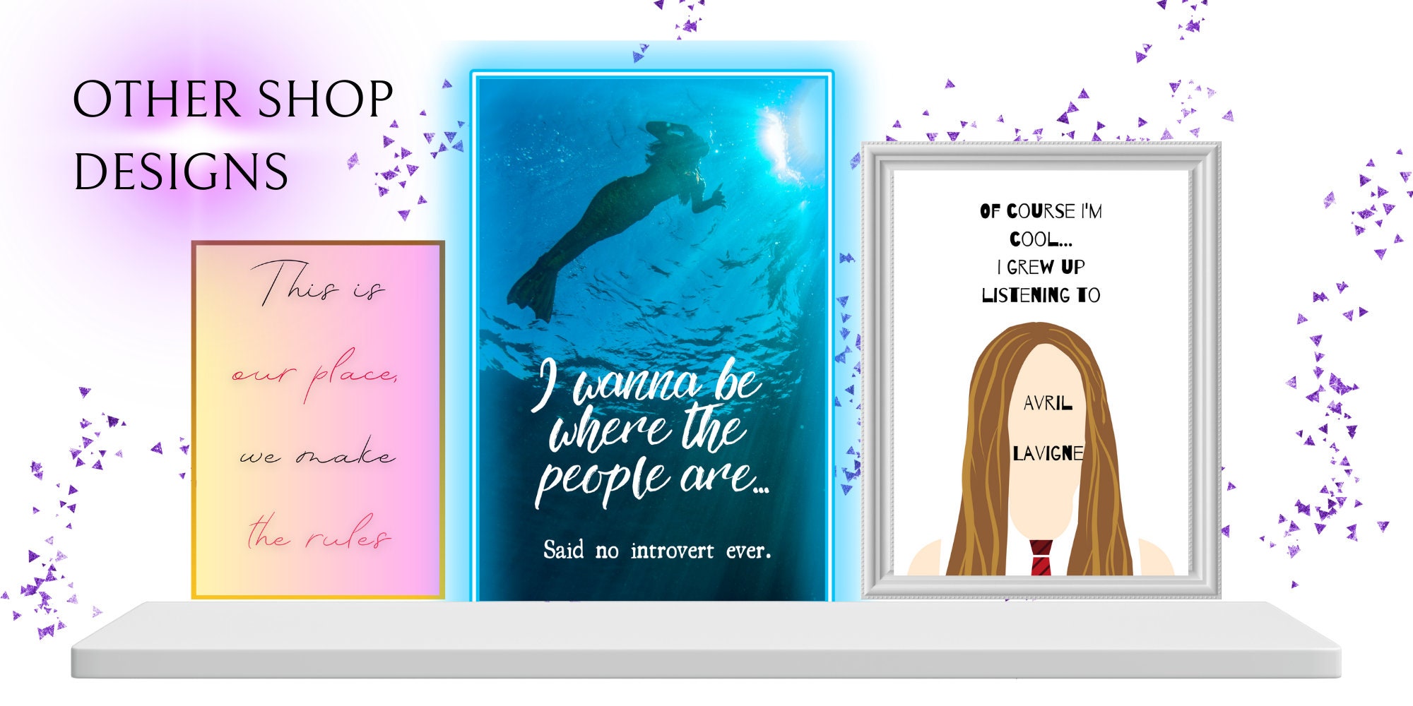 Custom Name Definition Poster Personalised Name Meaning Print ...