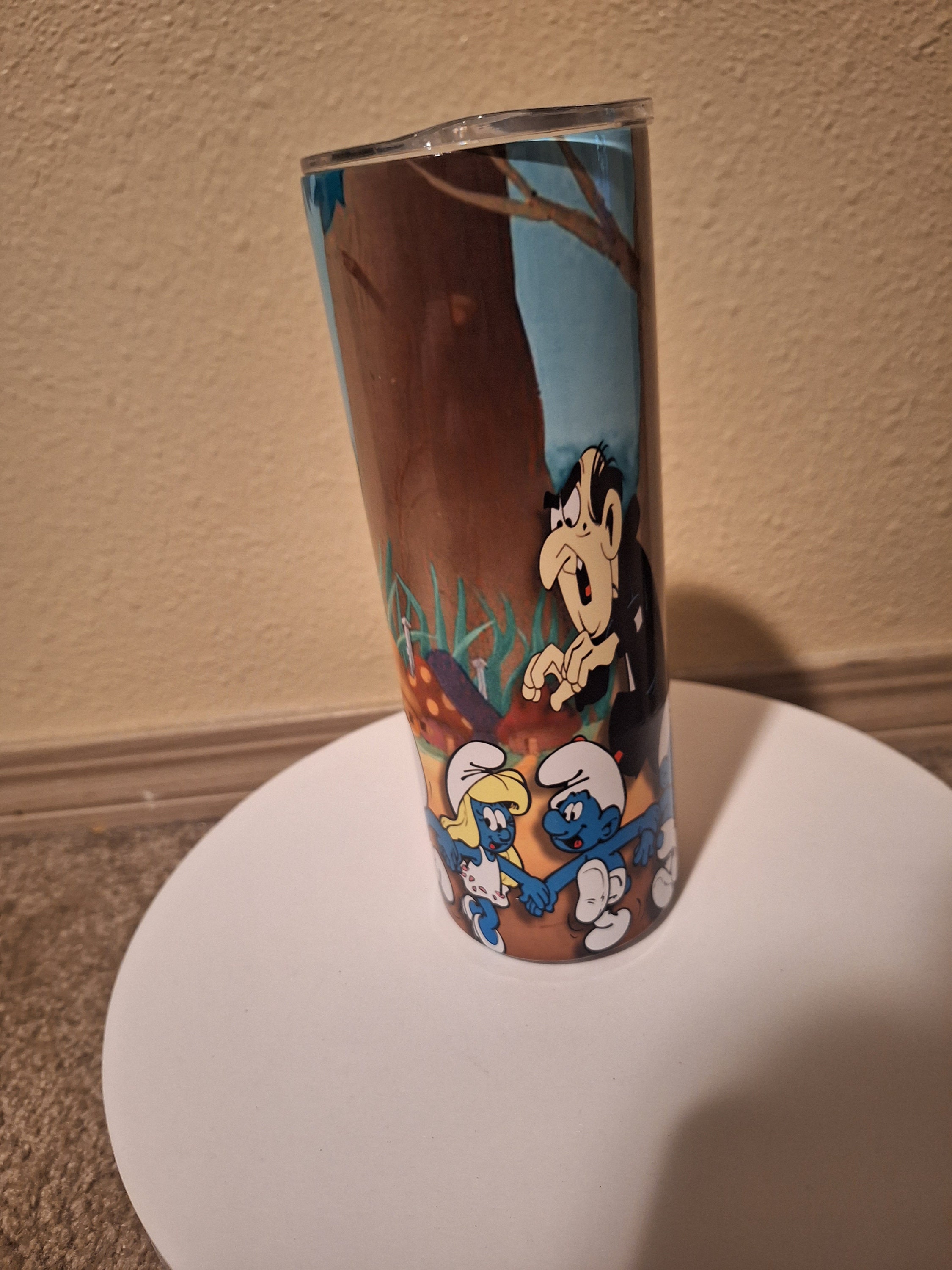 The Smurfs Tumbler - Etsy