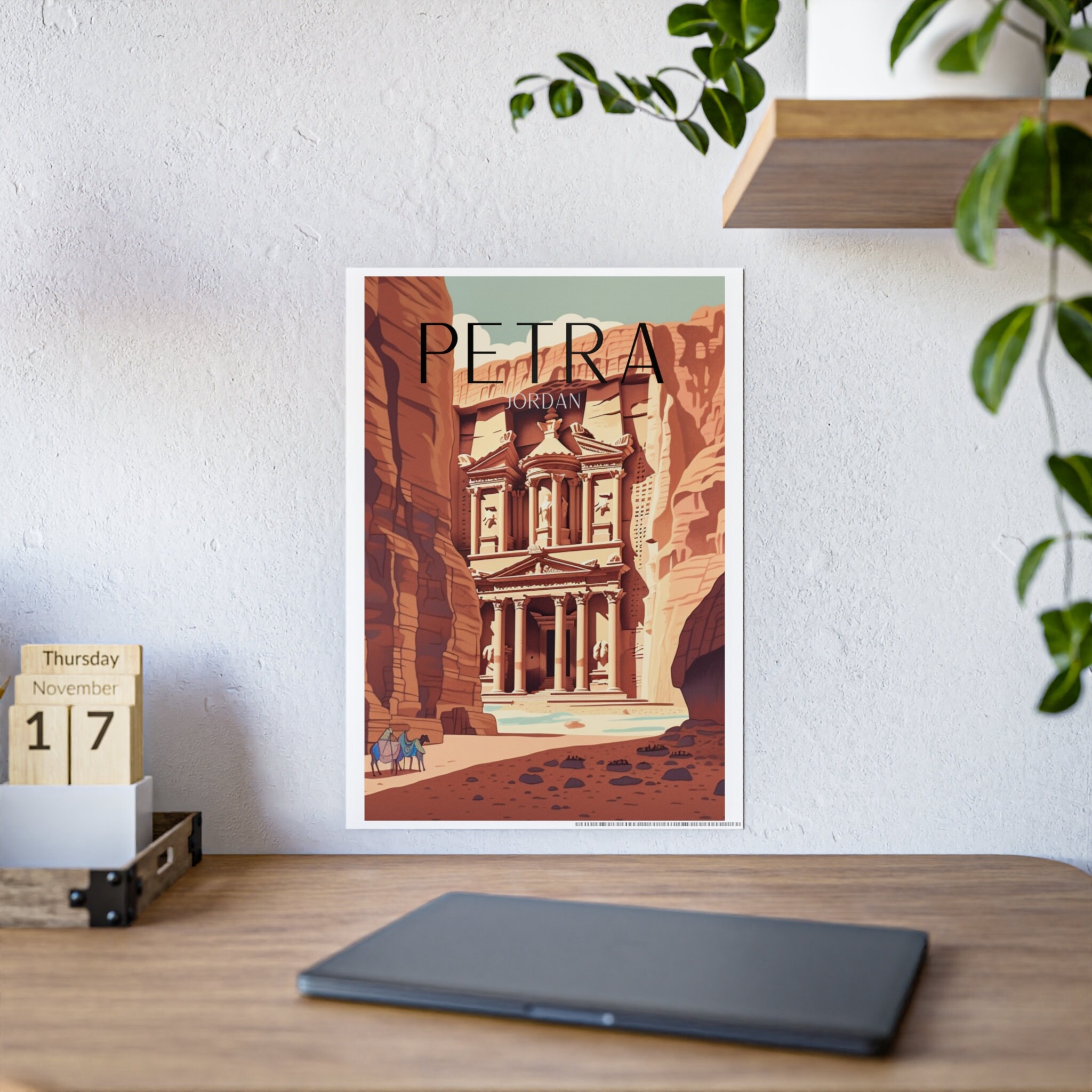 Petra Travel Print - Petra Poster, Jordan Print, Wall Art, Wedding Gift ...