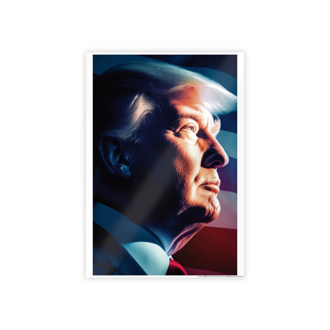 Donald Trump Poster, Campaign Poster, Trump Art, Wall Art, Birthday ...