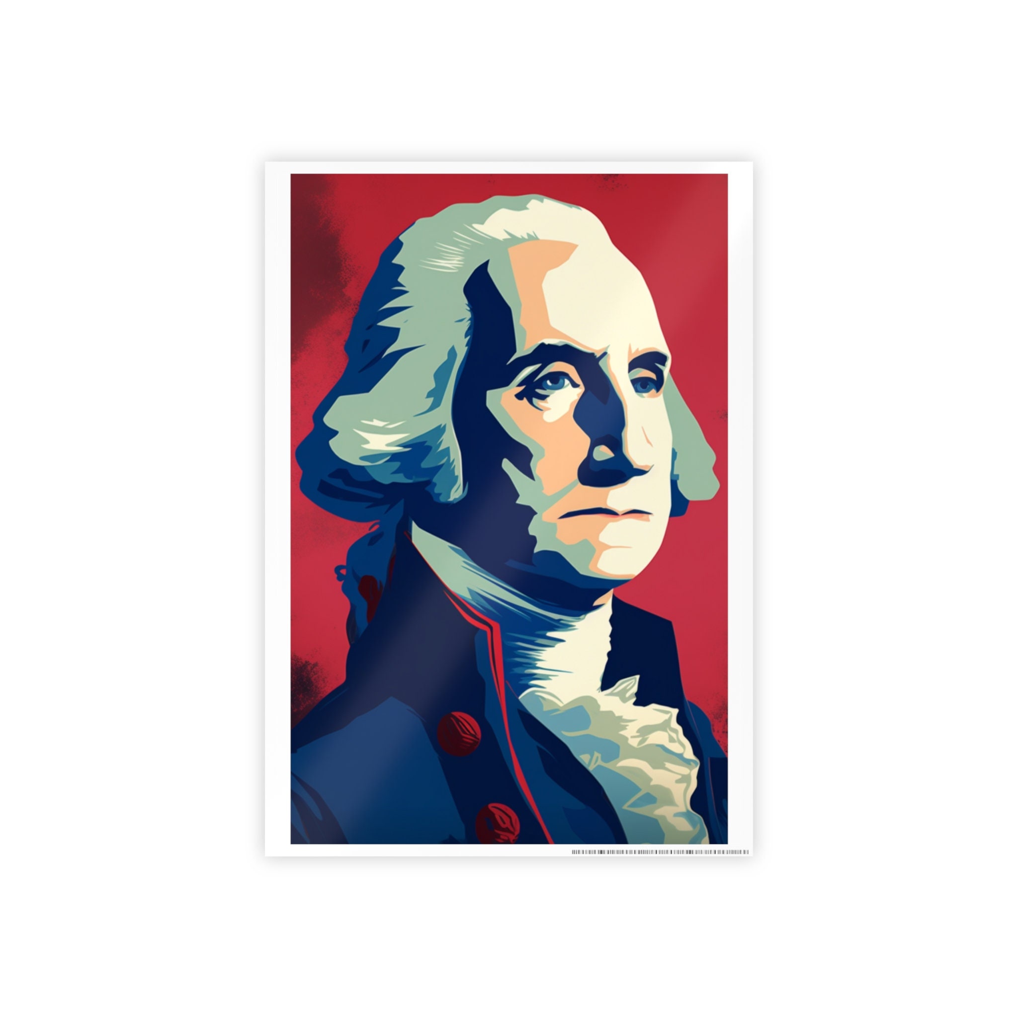 Washington Print | Vintage Campaign Art, Wall Decor, Unique Birthday ...