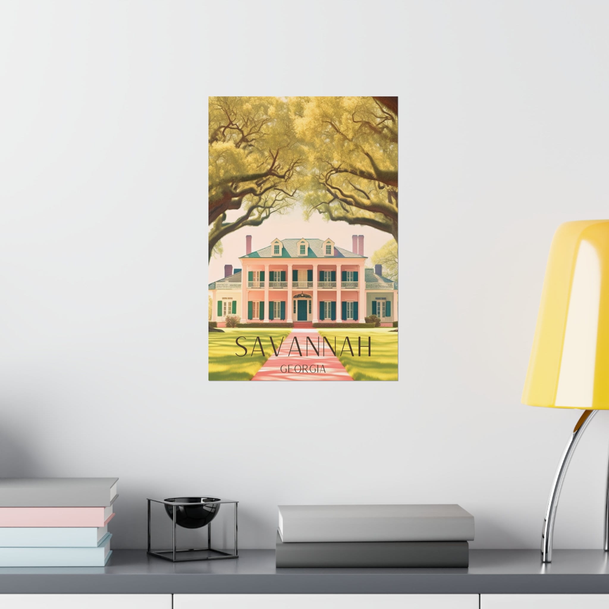 Digital Download Savannah Travel Print Georgia Poster, Southern Print ...