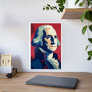 Washington Print | Vintage Campaign Art, Wall Decor, Unique Birthday ...