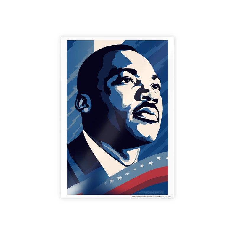 Martin Luther King Print - MLK Poster, Civil Rights Print, America ...