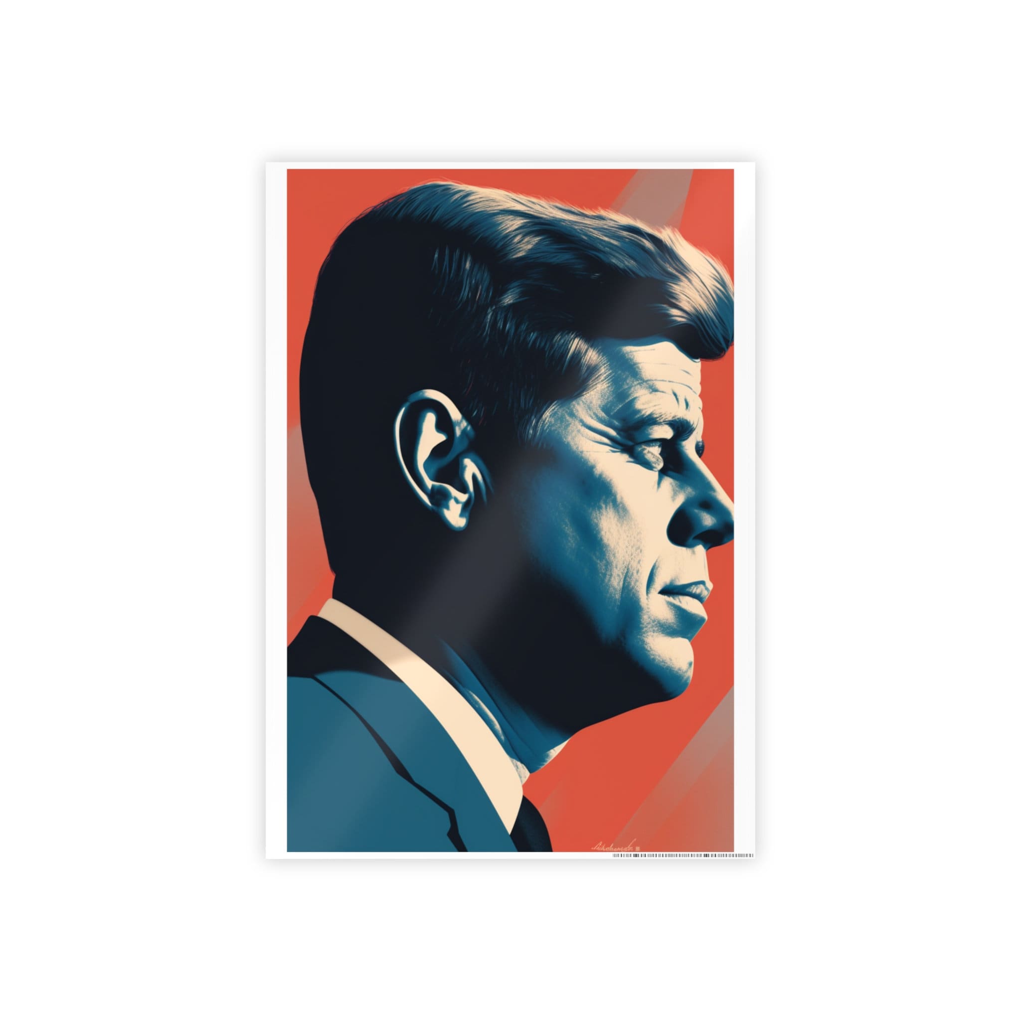 John F. Kennedy Poster, Campaign Poster, JFK, Wall Art, Birthday Gift ...