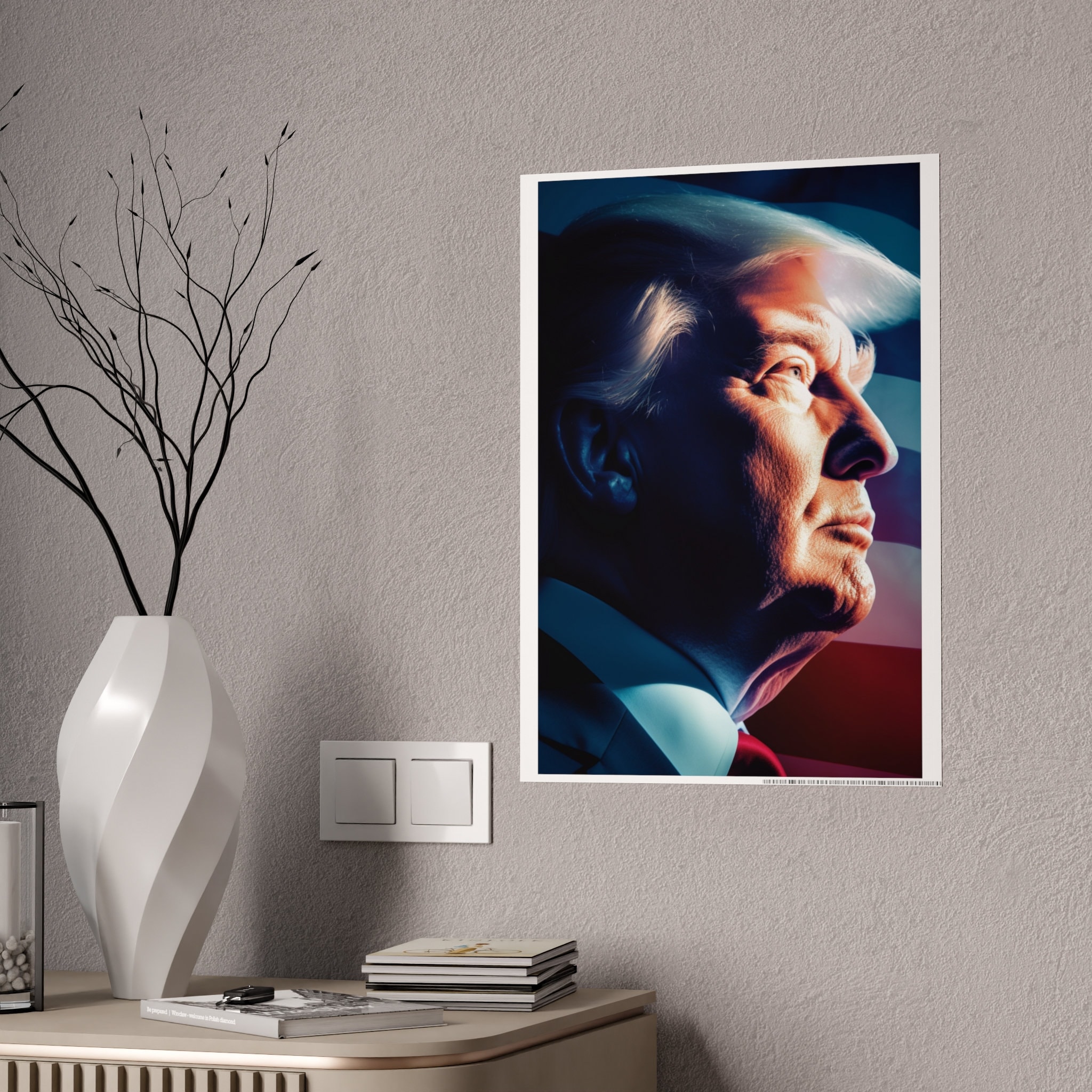 Donald Trump Poster, Campaign Poster, Trump Art, Wall Art, Birthday ...