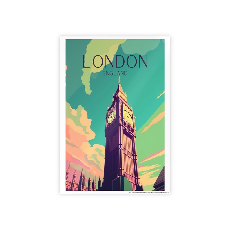 Big Ben Travel Print - London Poster, England Print, Wall Art, Wedding ...