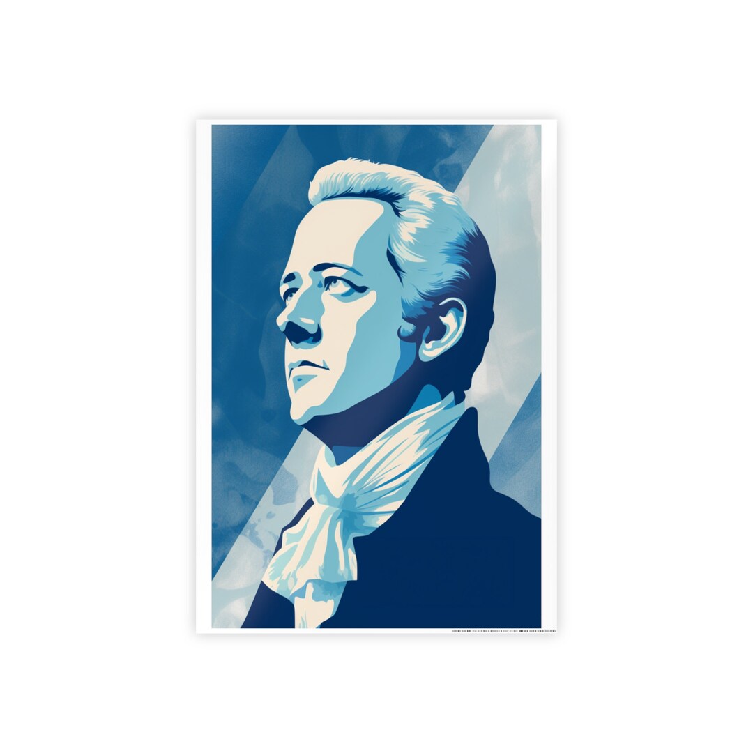 Alexander Hamilton Poster - Hamilton Art, Founding Father Art, Wedding ...