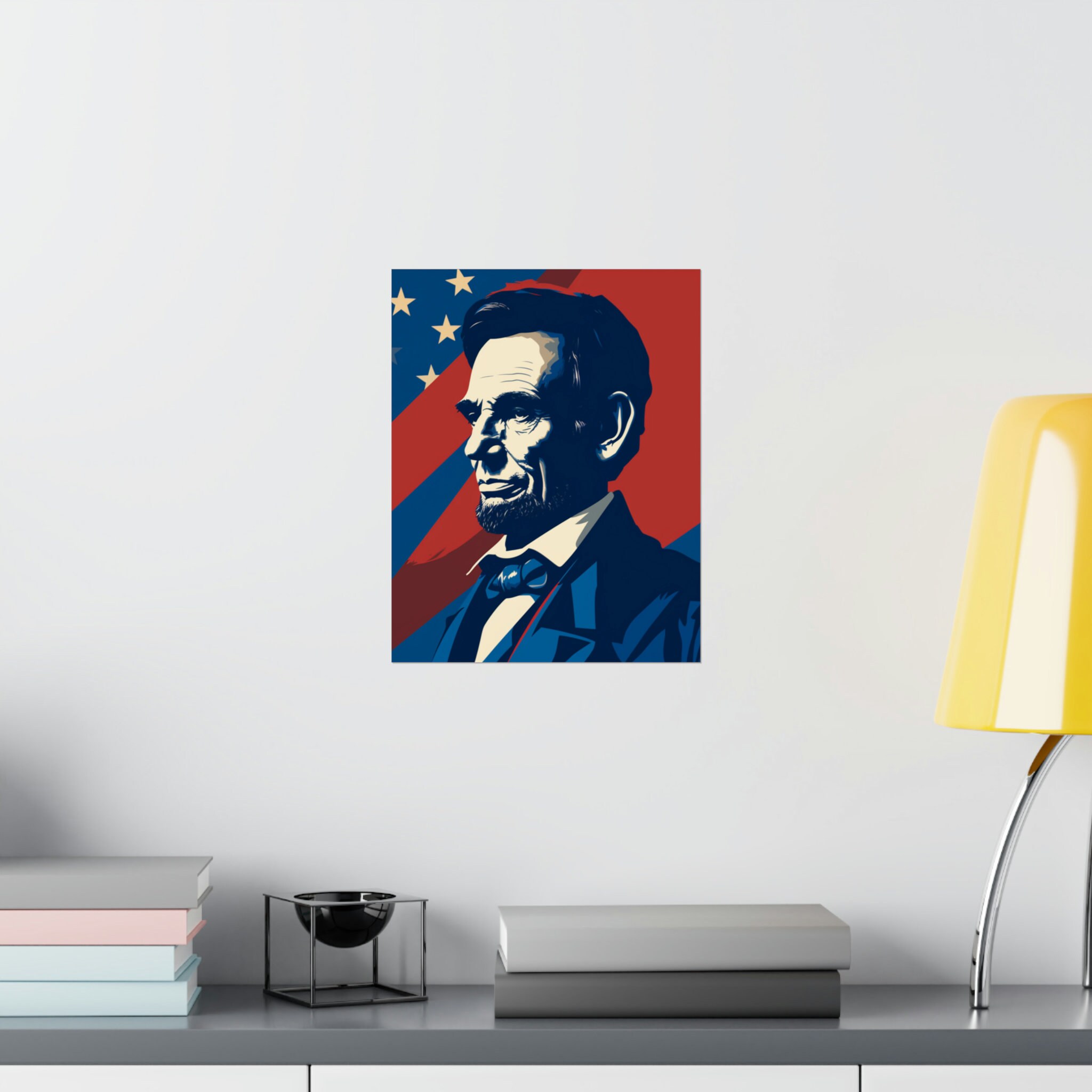 Abraham Lincoln Poster, Campaign Poster, Abraham Lincoln Art, Wall Art ...