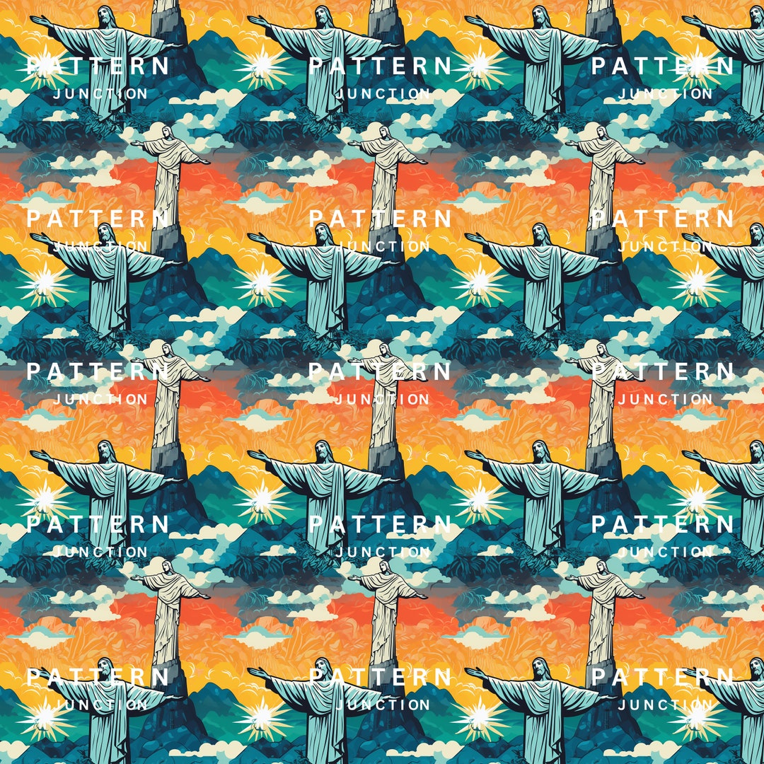 Timeless Christ the Redeemer Statue Digital Print Sacred - Etsy