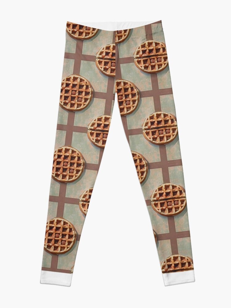 Waffle Digital Pattern - Printable Waffles Design, Breakfast Paper for ...