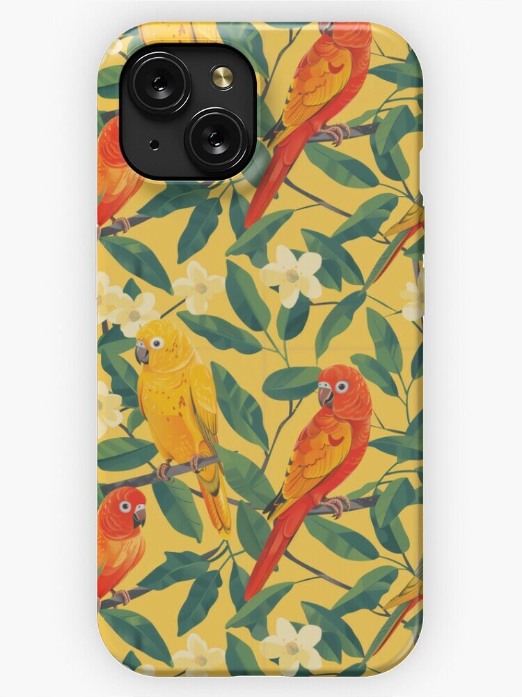 Digital Parrot Pattern for Exotic Decor, Vibrant Crafts - Instant ...