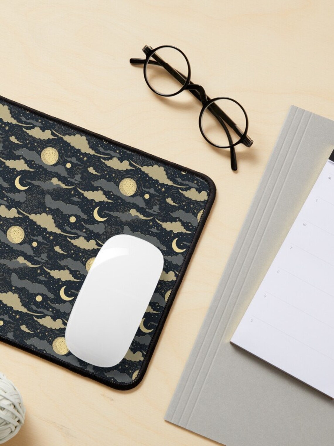 Celestial Moon-inspired Digital Paper Magical Crescent Moon Digital ...