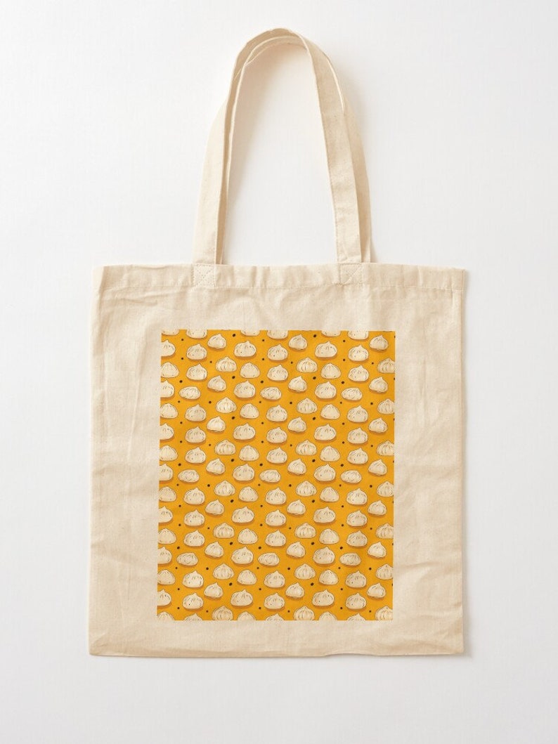 Dumplings Delight Digital Pattern - Culinary Print, Foodie Digital ...