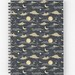 Celestial Moon-inspired Digital Paper Magical Crescent Moon Digital ...