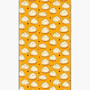 Dumplings Delight Digital Pattern - Culinary Print, Foodie Digital ...