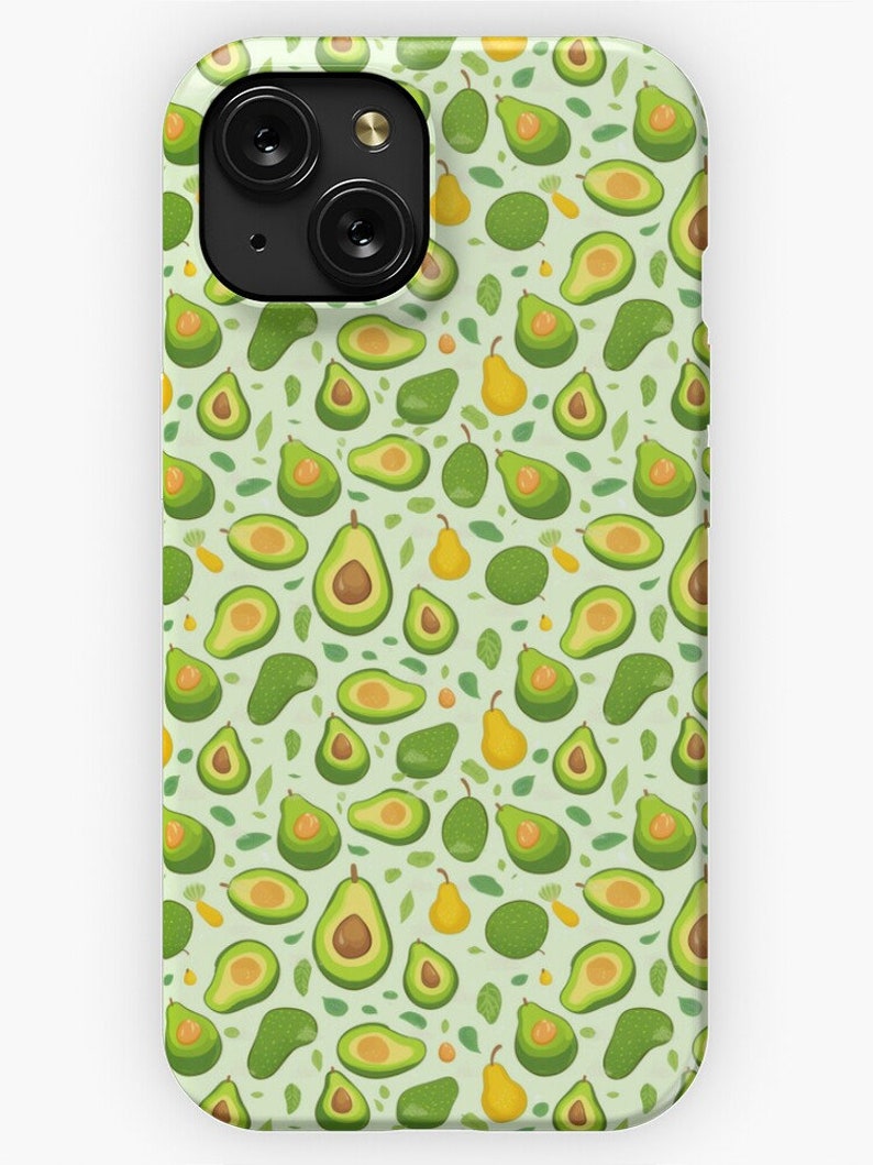 Seamless Colourful Avocado Digital Print Tropical Avocado Healthy Fruit ...