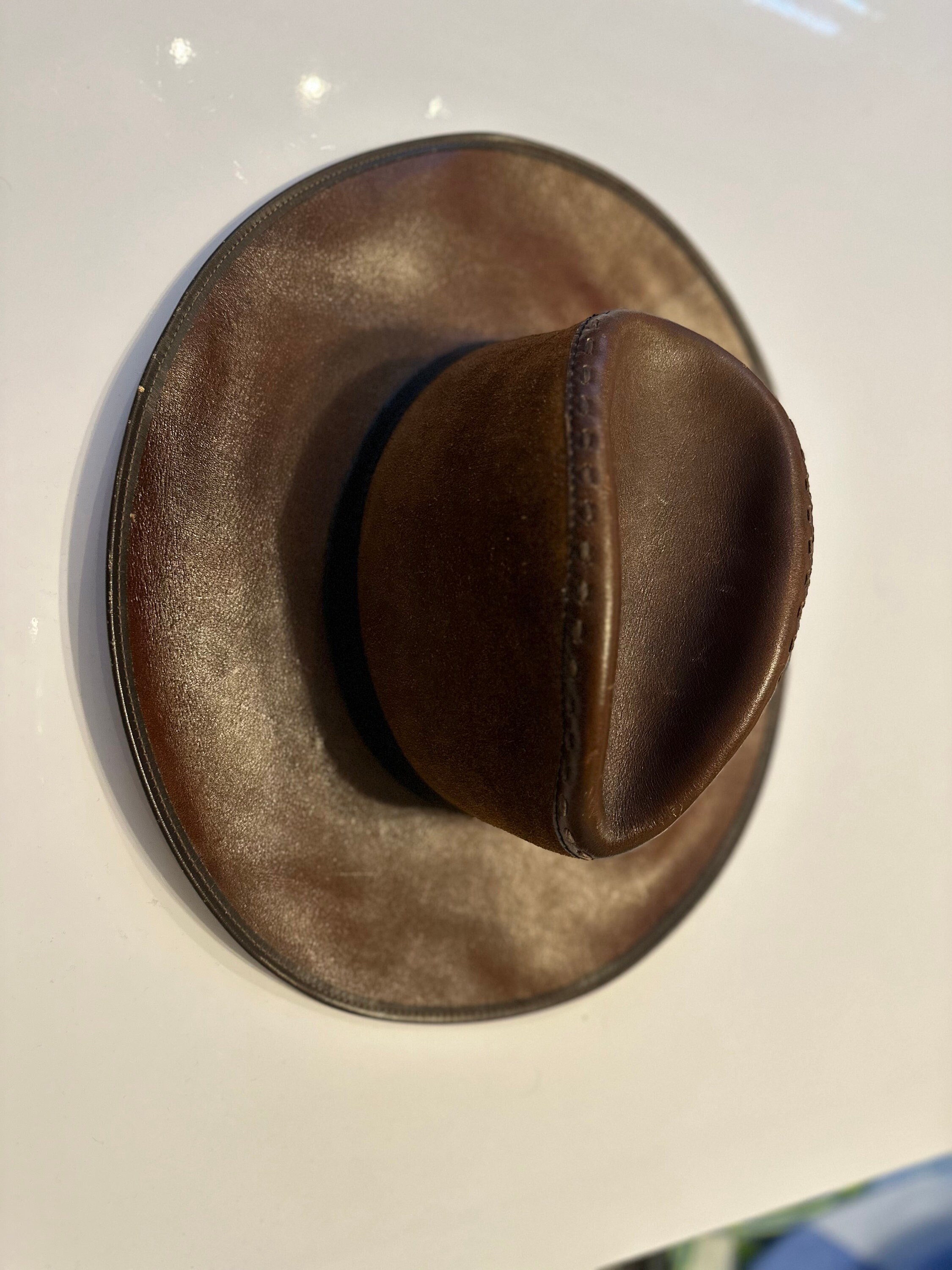 Cowboy Hat by Browada Leathers Hand Made San Francisco With - Etsy