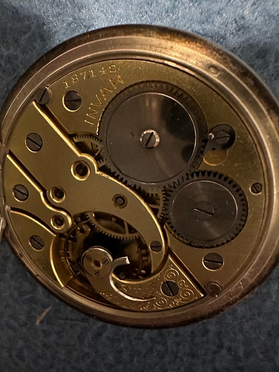 Working INVAR Solid Silver Swiss Pocket Watch Vintage… - Gem