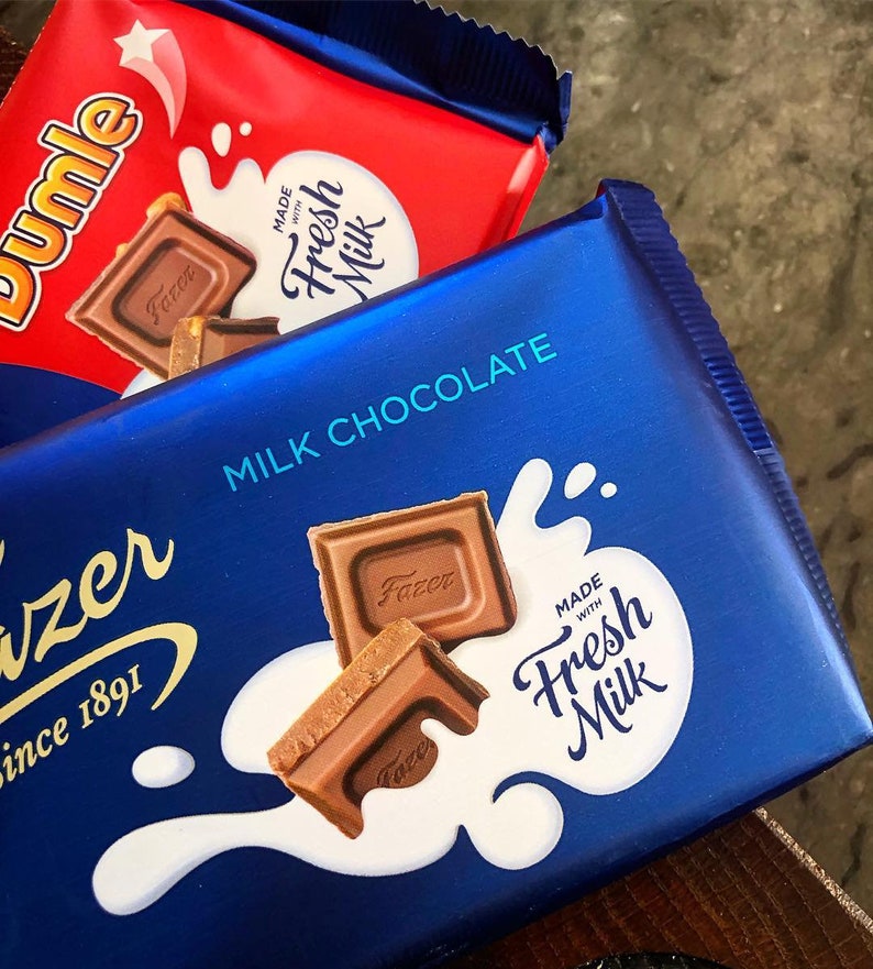 Karl Fazer Chocolate Bars - Etsy