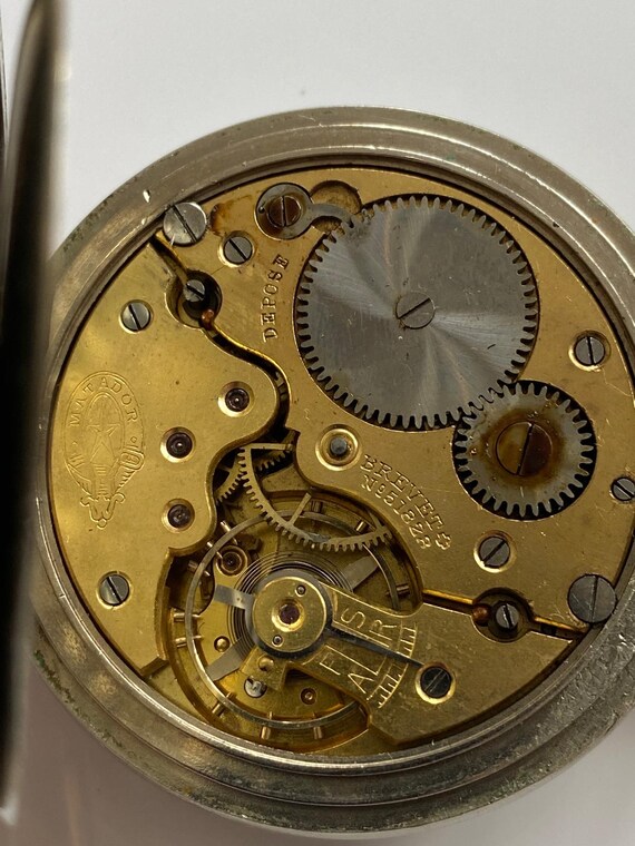 antique rare pocket watch with matador movement Vint… - Gem