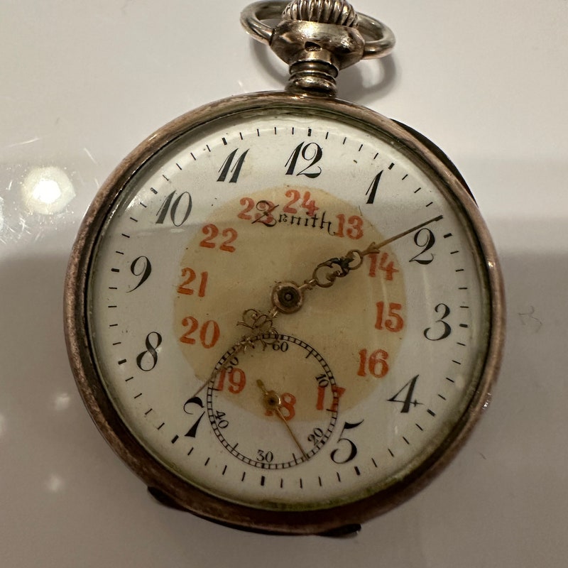Zenith Pocket Watch - Etsy