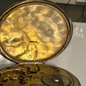 Vintage Swiss Pocket Watch, 1920s Simon P.W.C, Silver,by Perfecta ...