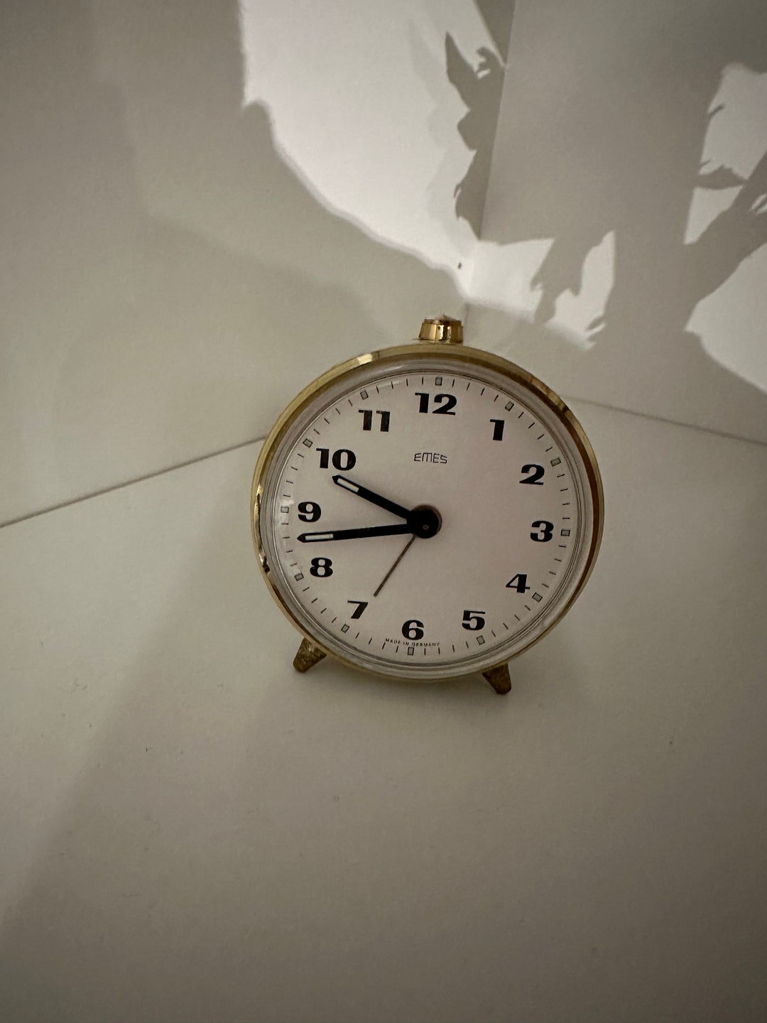 Antique Germany Alarm Clock Art Deco Emes Table Desk Alarm Clock - Etsy