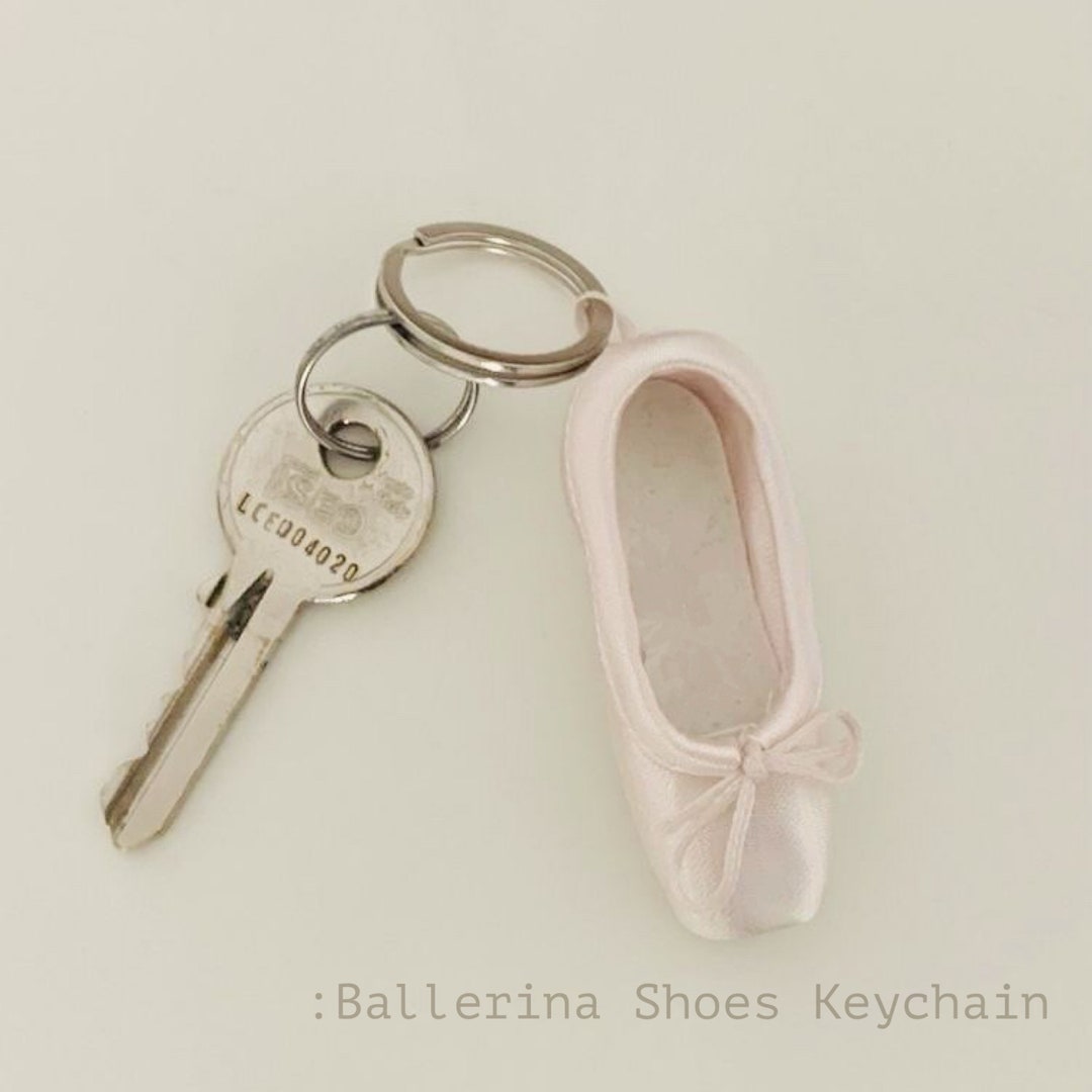 Pink Ballerina Shoe Keyring Coquette Gift for Girls Birthday Anniversary Christmas Gifts - Etsy