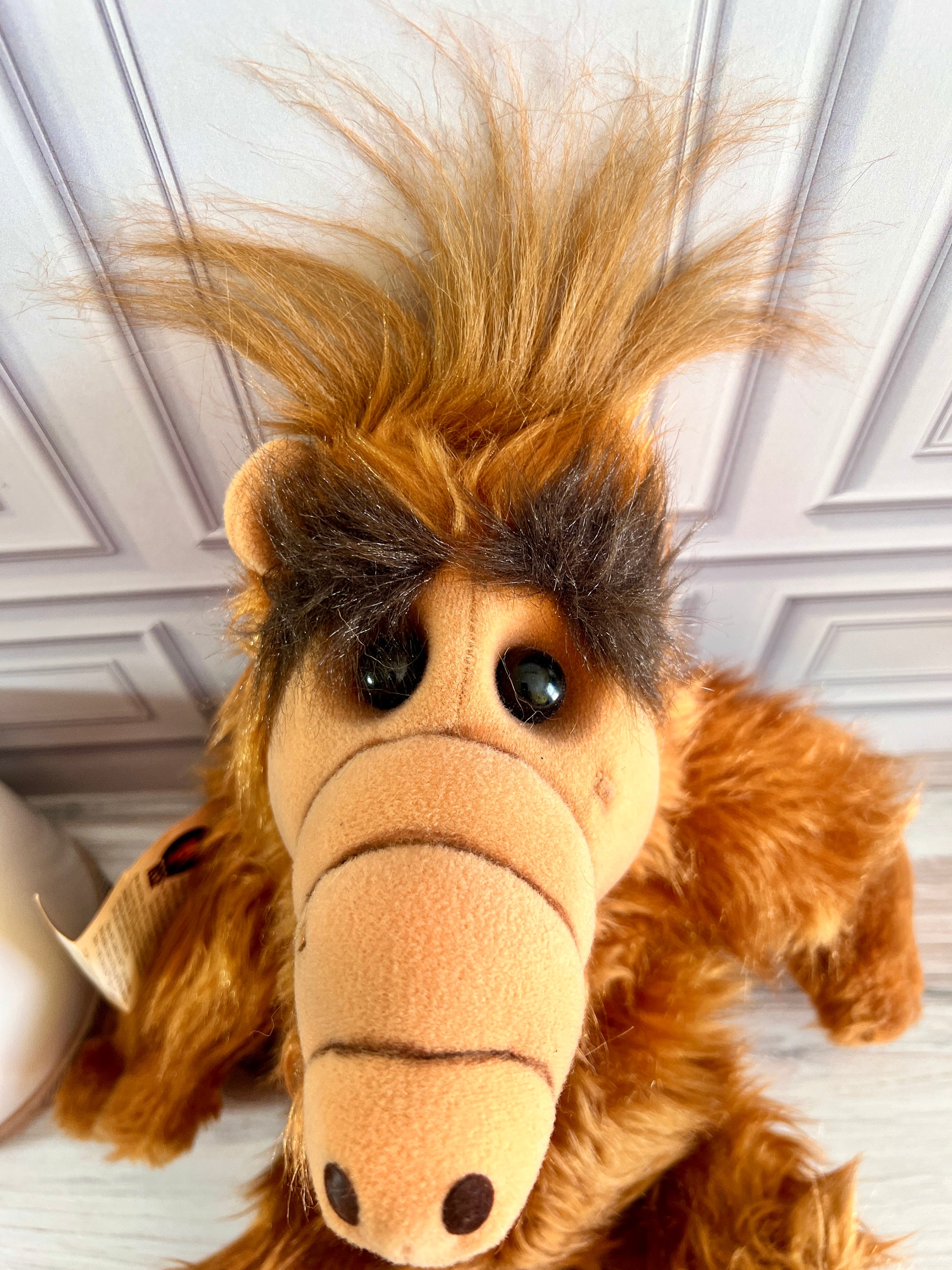 Vintage Alf Plush Toy 1986 Coleco Non Talking Alein Alf With Original ...