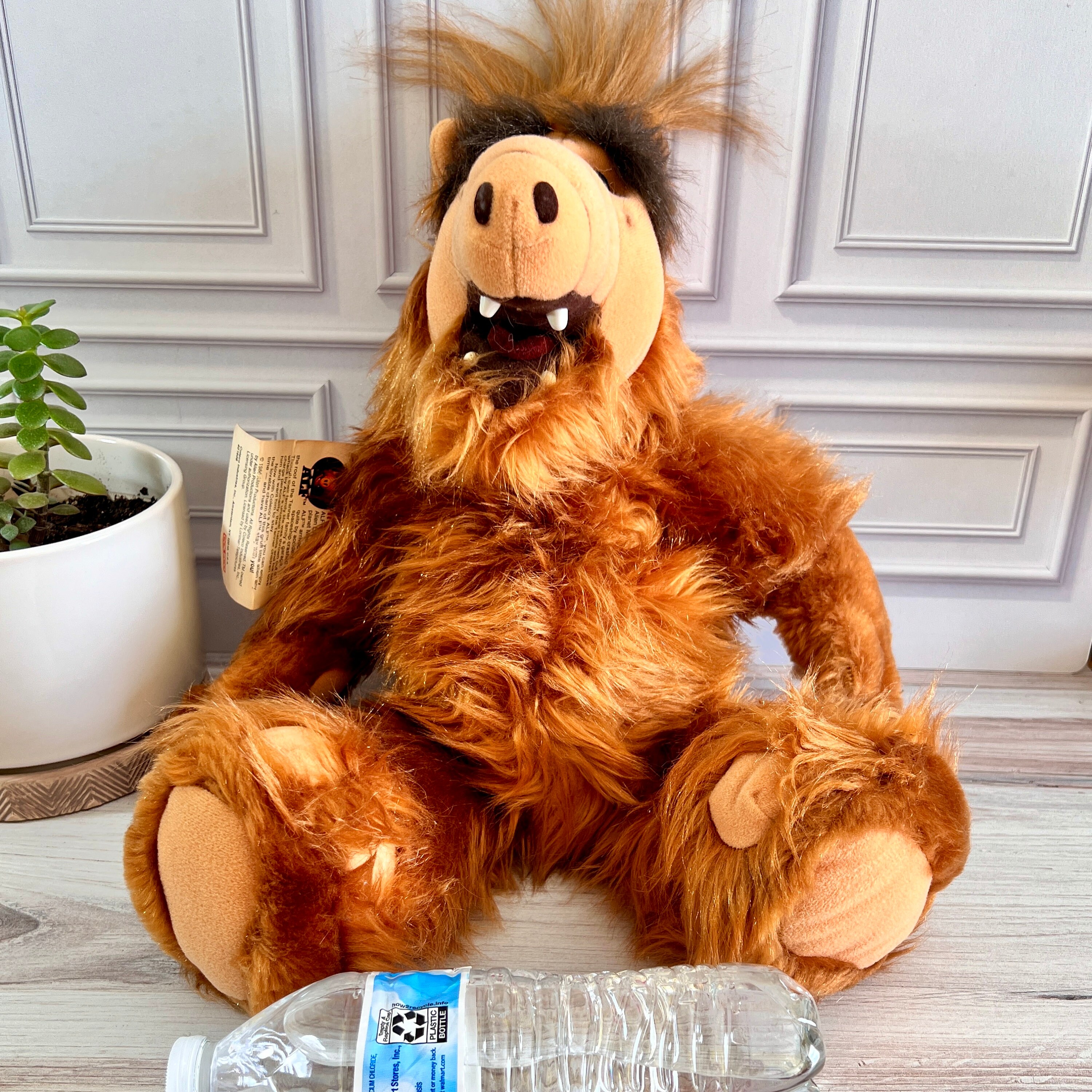 Vintage Alf Plush Toy 1986 Coleco Non Talking Alein Alf With Original ...